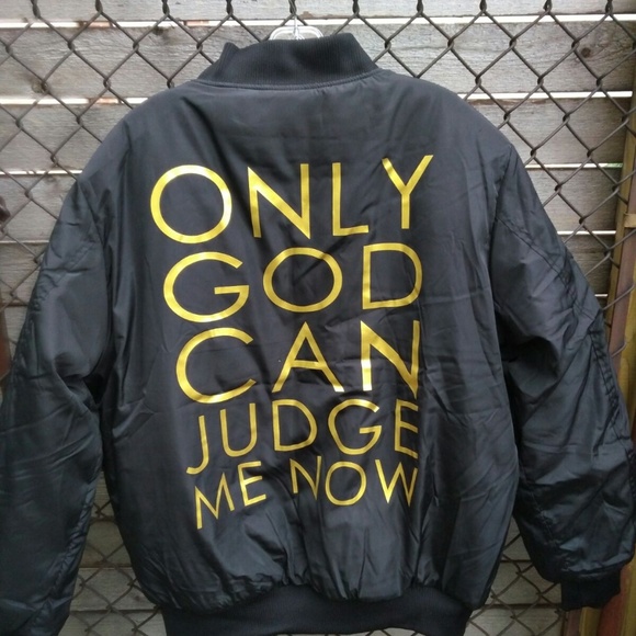 Black Sheep | Jackets & Coats | Rare Tupac 2pac Bomber Jacket Nwt ...